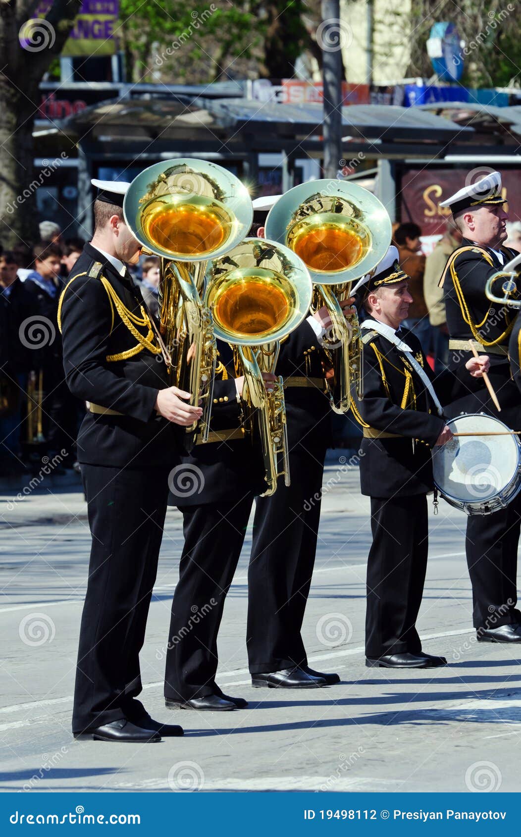 Official Navy Marching Band Editorial Photography - Image of bulgarian ...