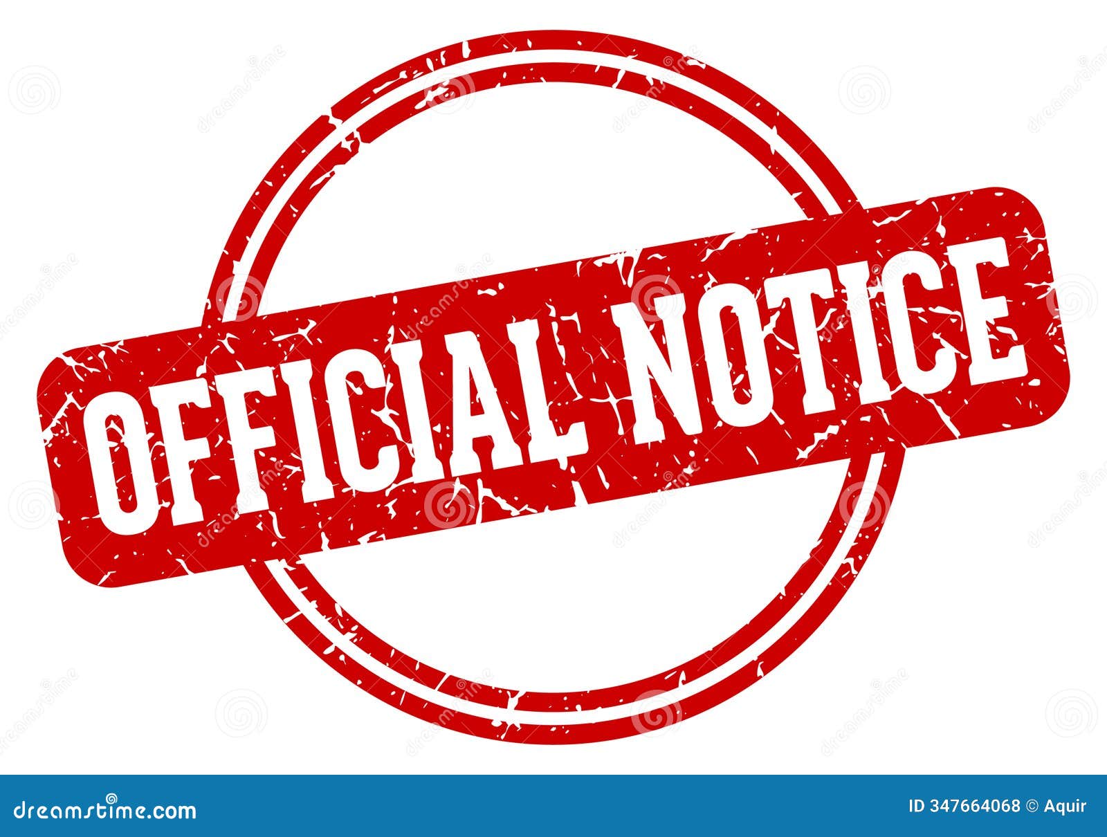 Official Notice Sticker. Official Notice Sign On Transparent Background ...