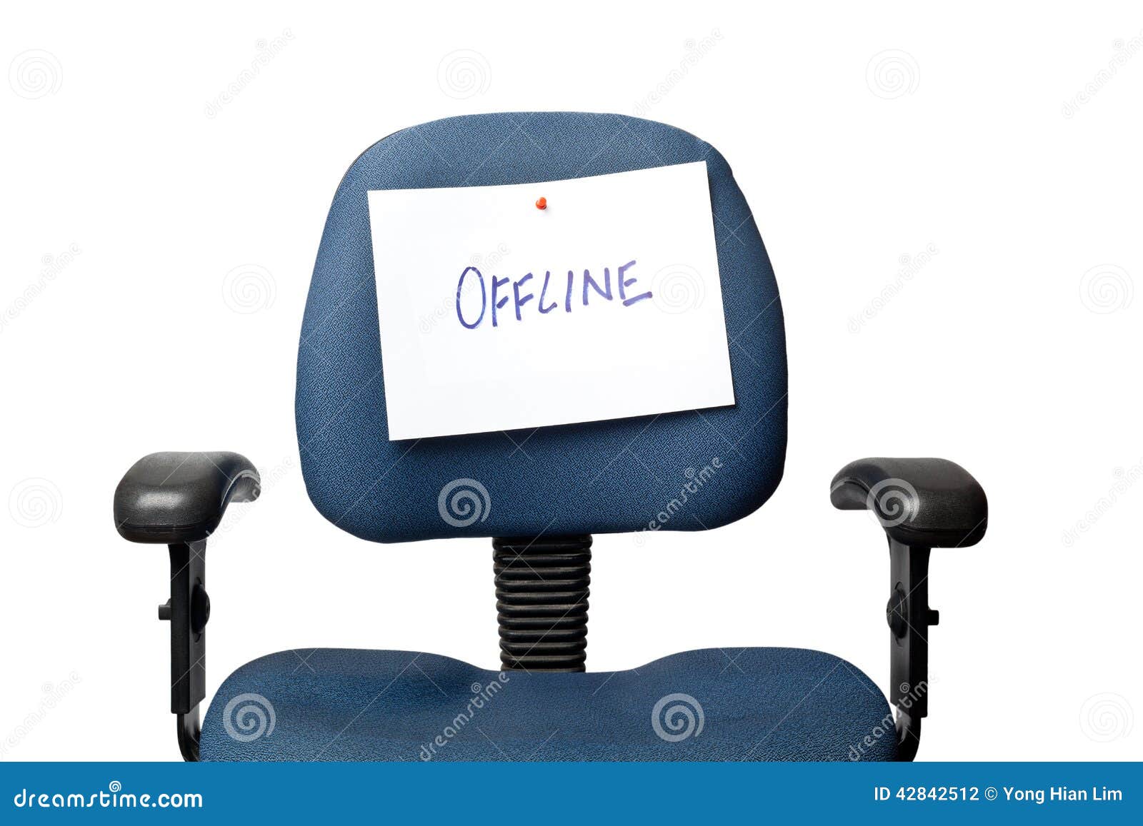Offline stock photo. Image of white, offline, unoccupied - 42842512
