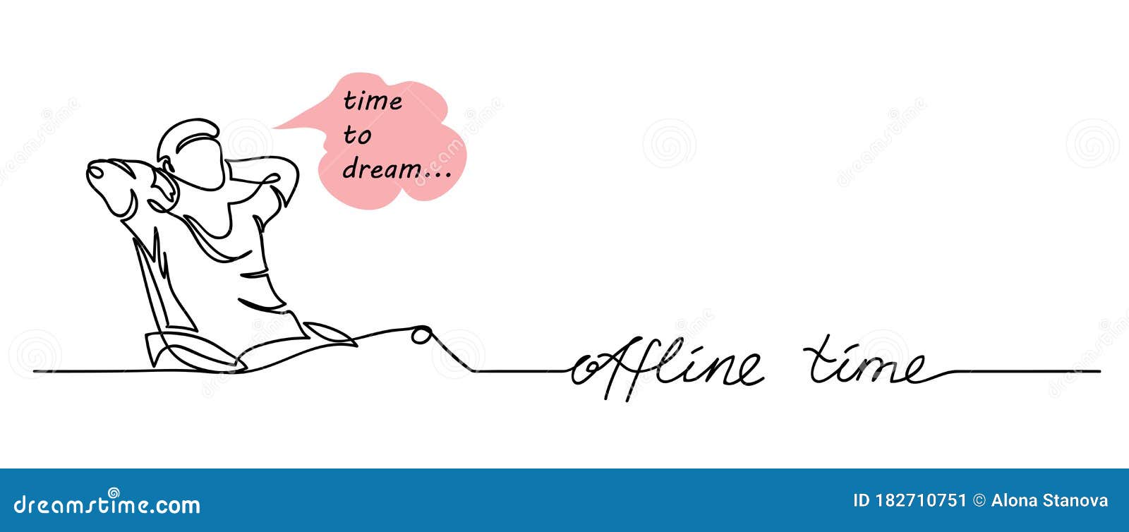 Unplugging Day Simple Vector Illustration, Web Banner, Background ...