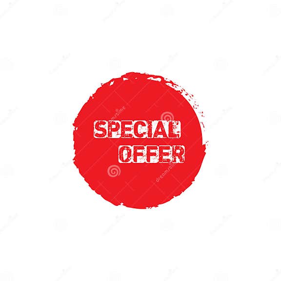 Offre Spéciale Logo Vector Template Design Illustration de Vecteur ...