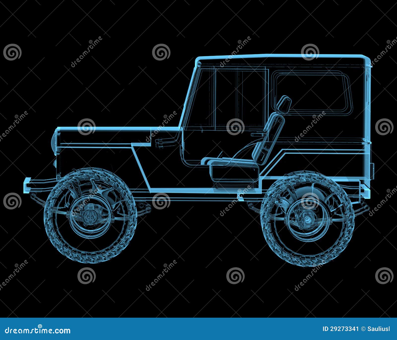 Offroad 4x4 suv stock illustration. Illustration of extreme - 29273341