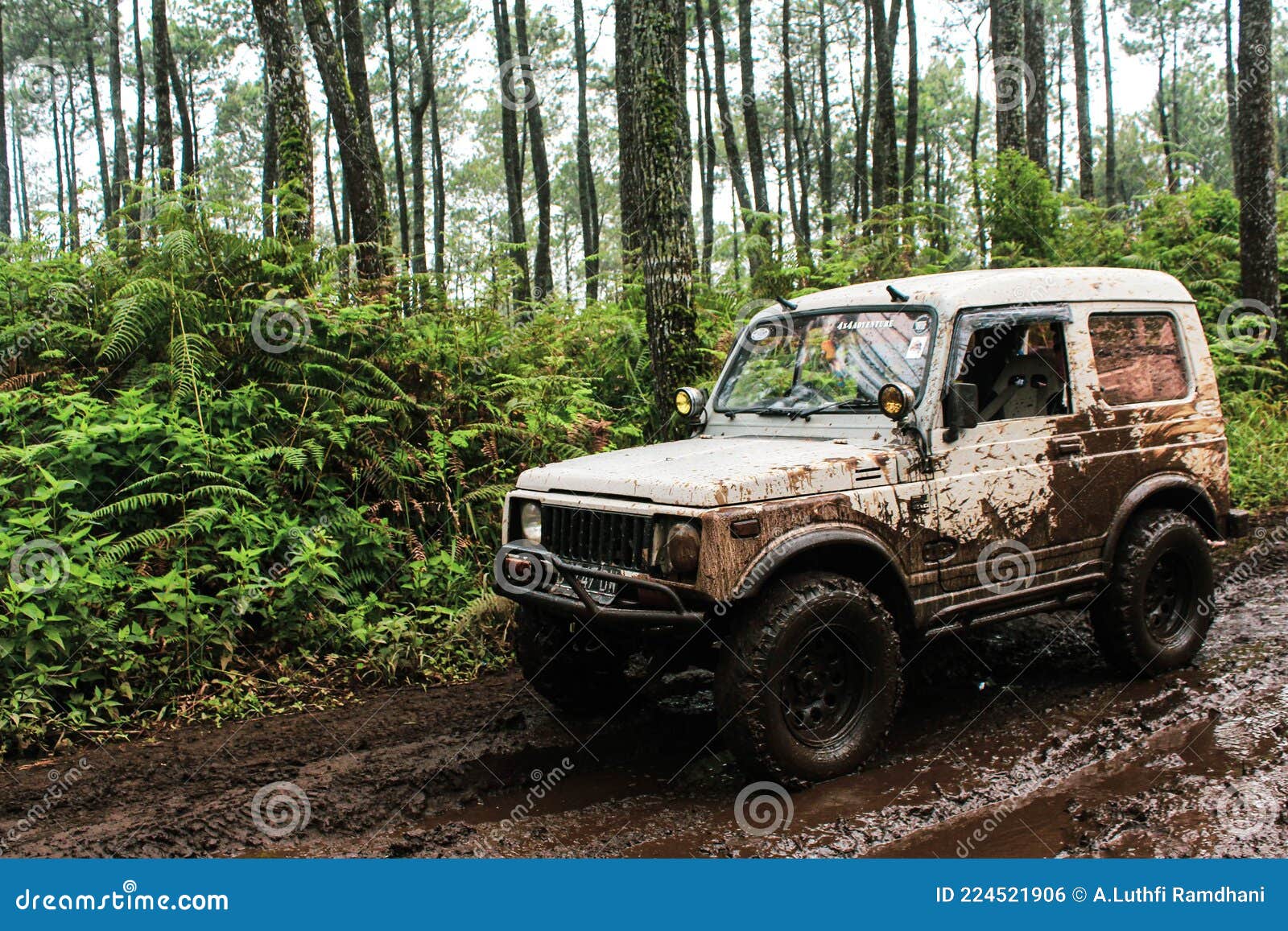 Offroad in Mud Track, Muddy Roads Stock Photo - Image of offroad ...