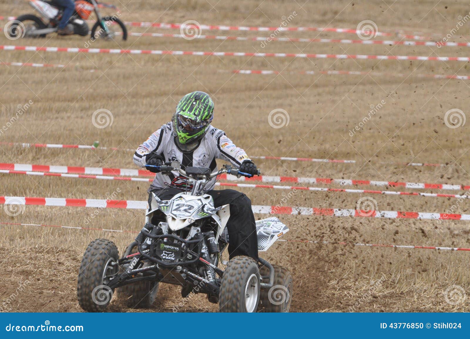 Offroad quad driver editorial image. Image of sport, goggles - 43776850