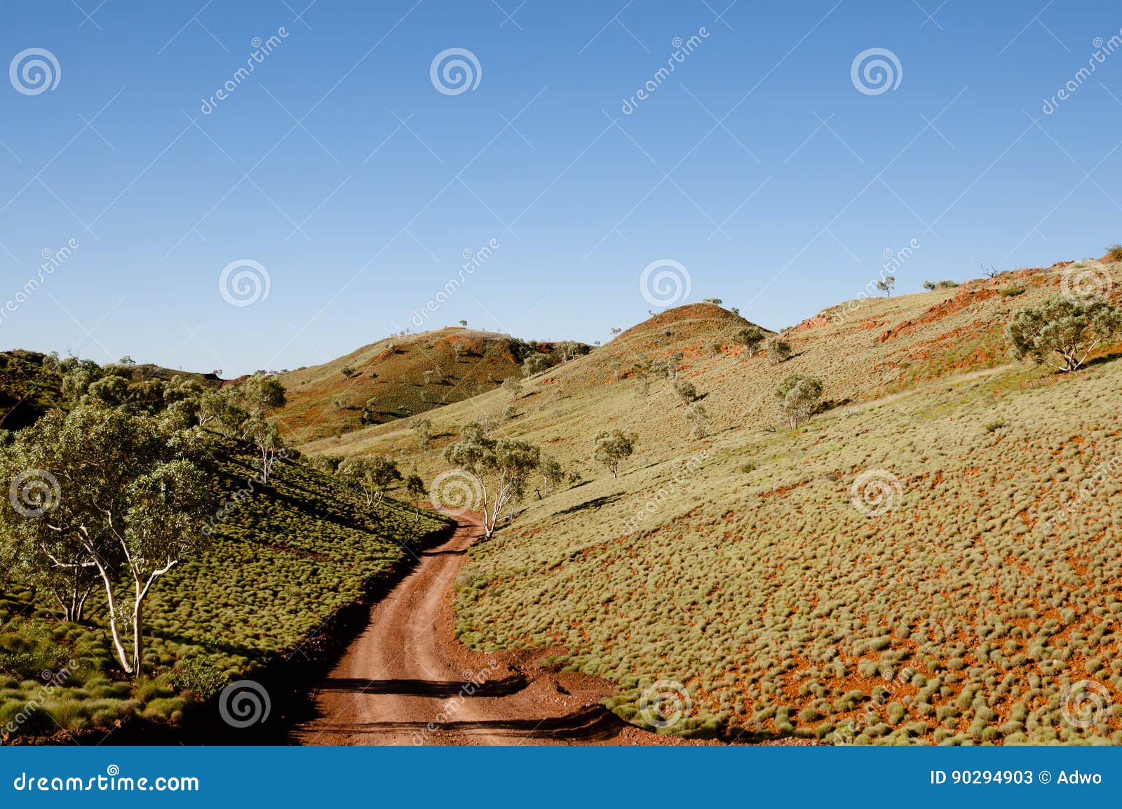 Offroad Track - Outback Australia Stock Image - Image of bush, natural ...