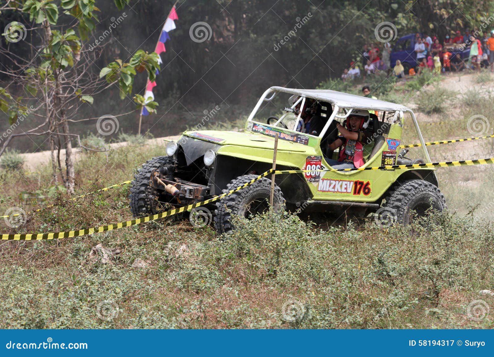 Offroader editorial photography. Image of national, java - 58194317
