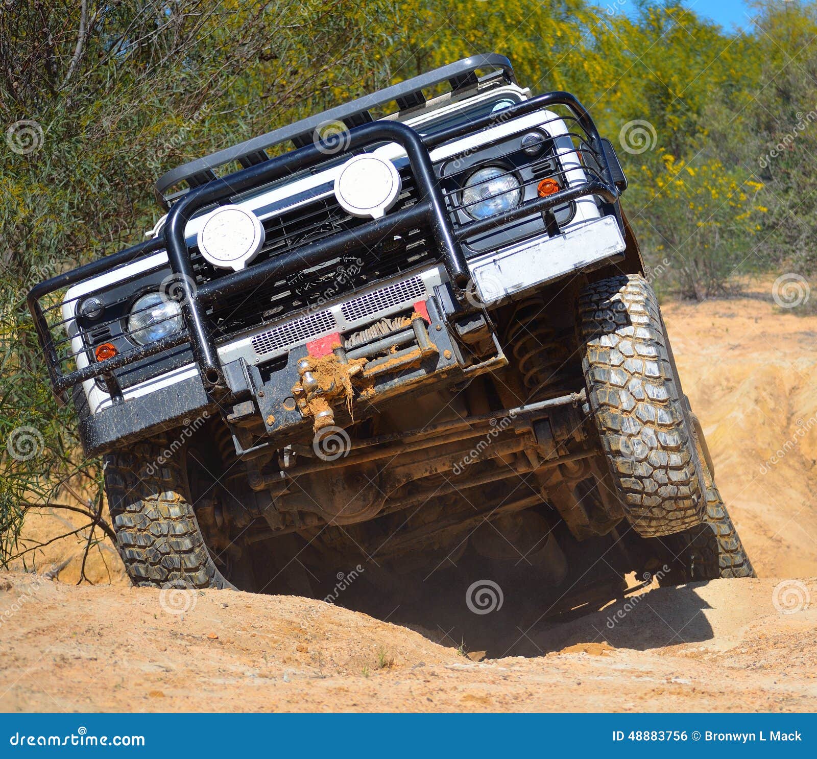 Offroading stock photo. Image of landrover, motorsport - 48883756