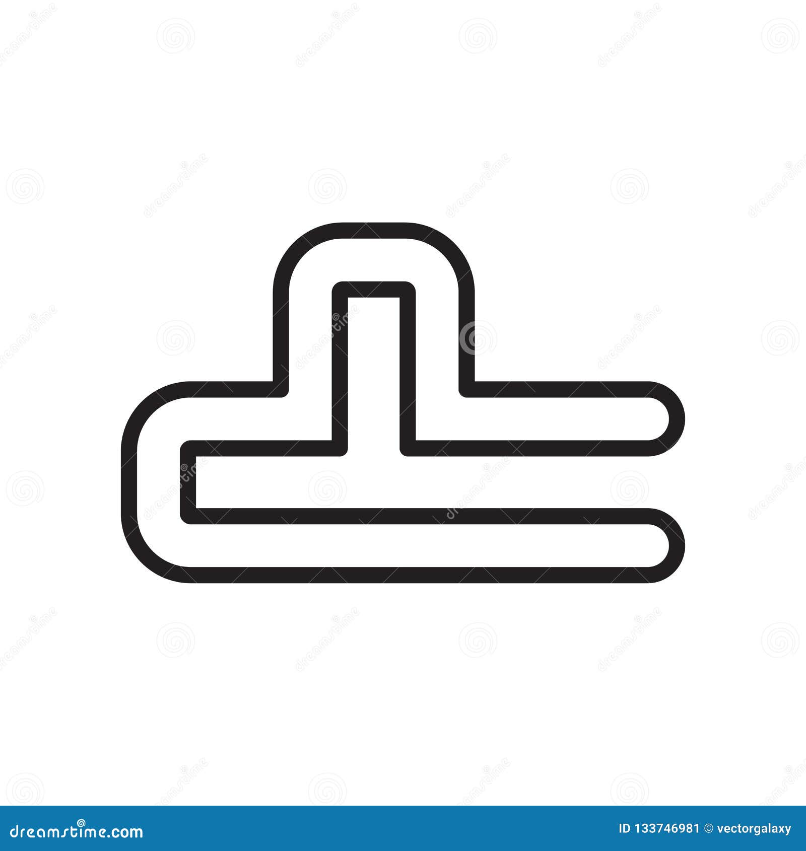 Offset Icon Vector Isolated On White Background, Logo Concept Of ...