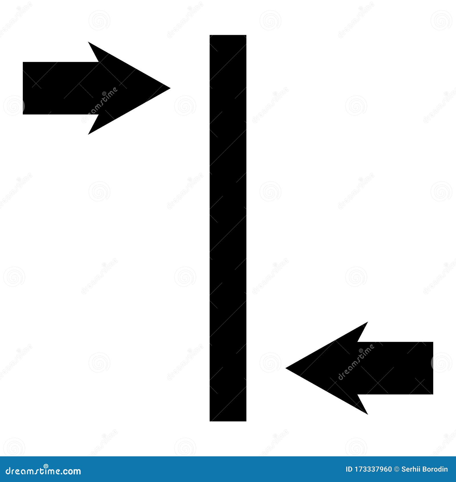 Offset Image Pattern Designation On The Wallpaper Symbol Icon Black ...