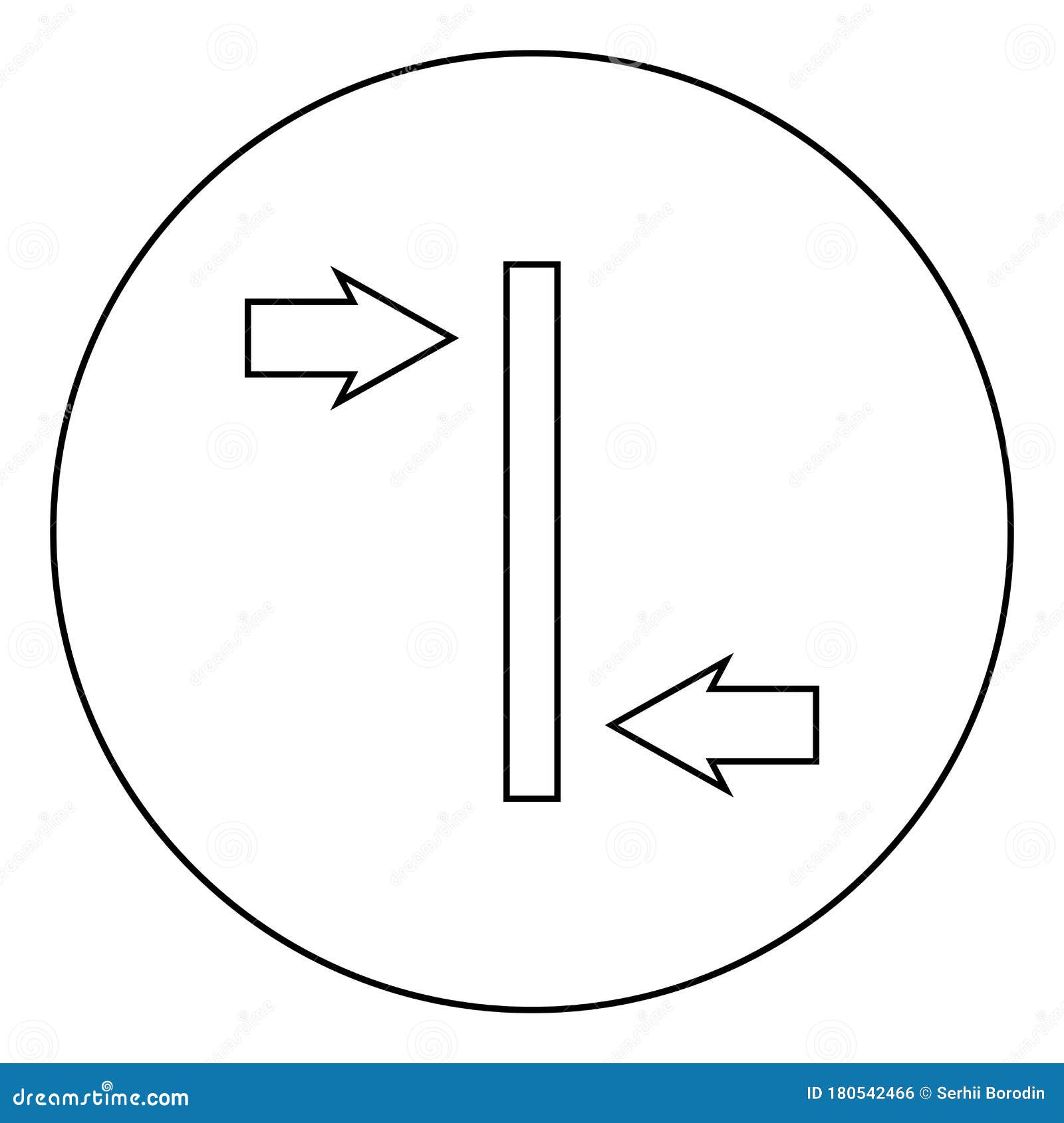Offset Image Pattern Designation on the Wallpaper Symbol Icon in Circle ...