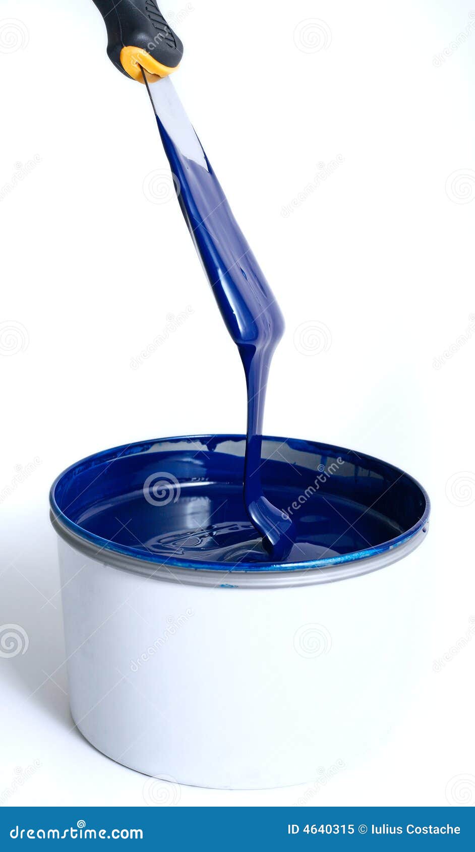 Offset ink flow stock image. Image of blue, liquid, colorful - 4640315