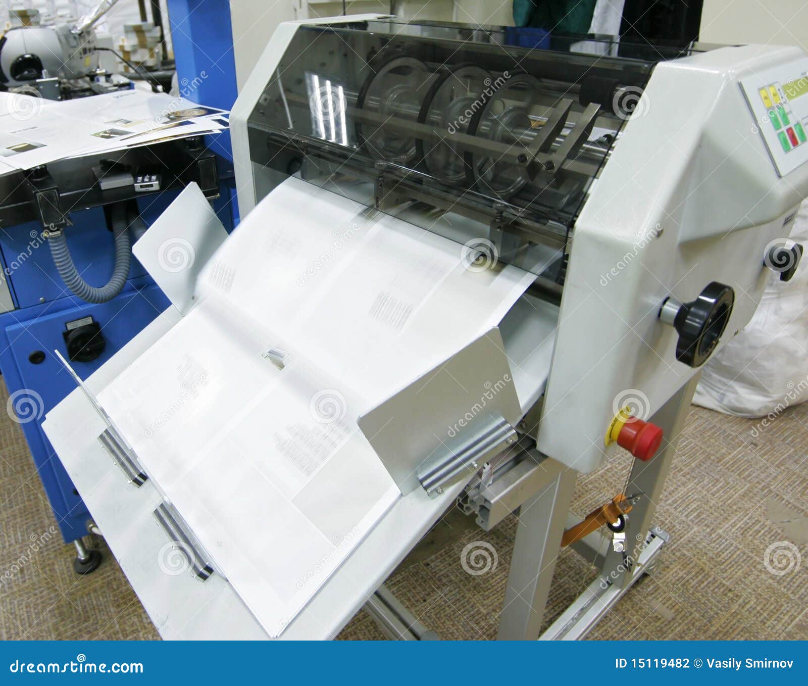 Offset machine stock photo. Image of machine, inkjet - 15119482