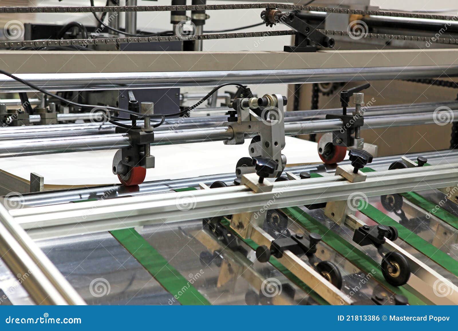 Offset machine stock photo. Image of printing, industry - 21813386