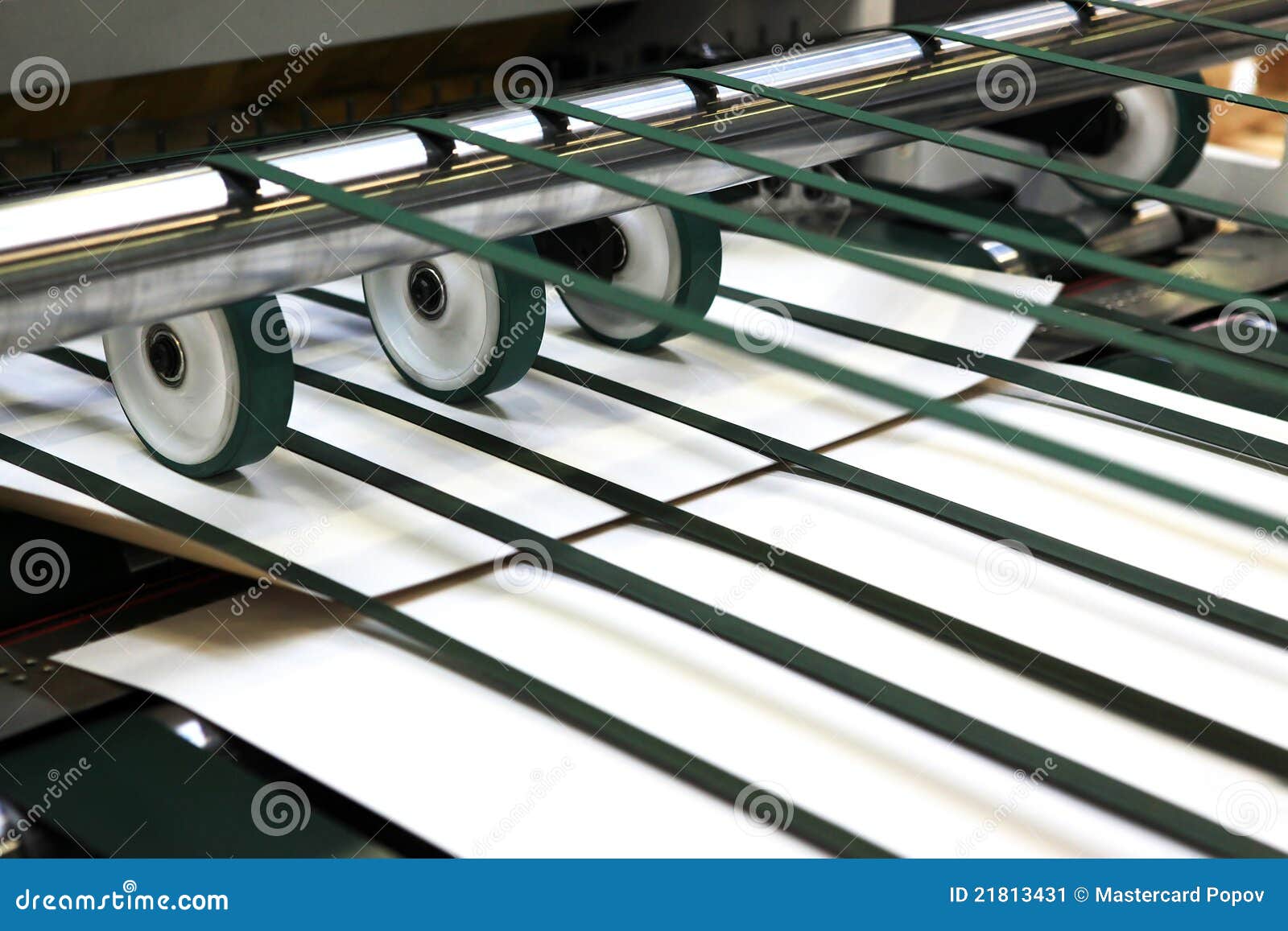 Offset machine stock image. Image of metal, offset, newspaper - 21813431