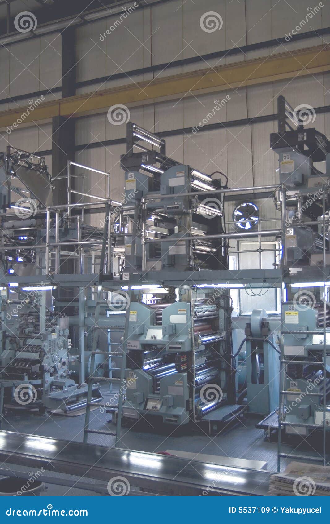 Offset machine stock image. Image of brochure, book, machine - 5537109
