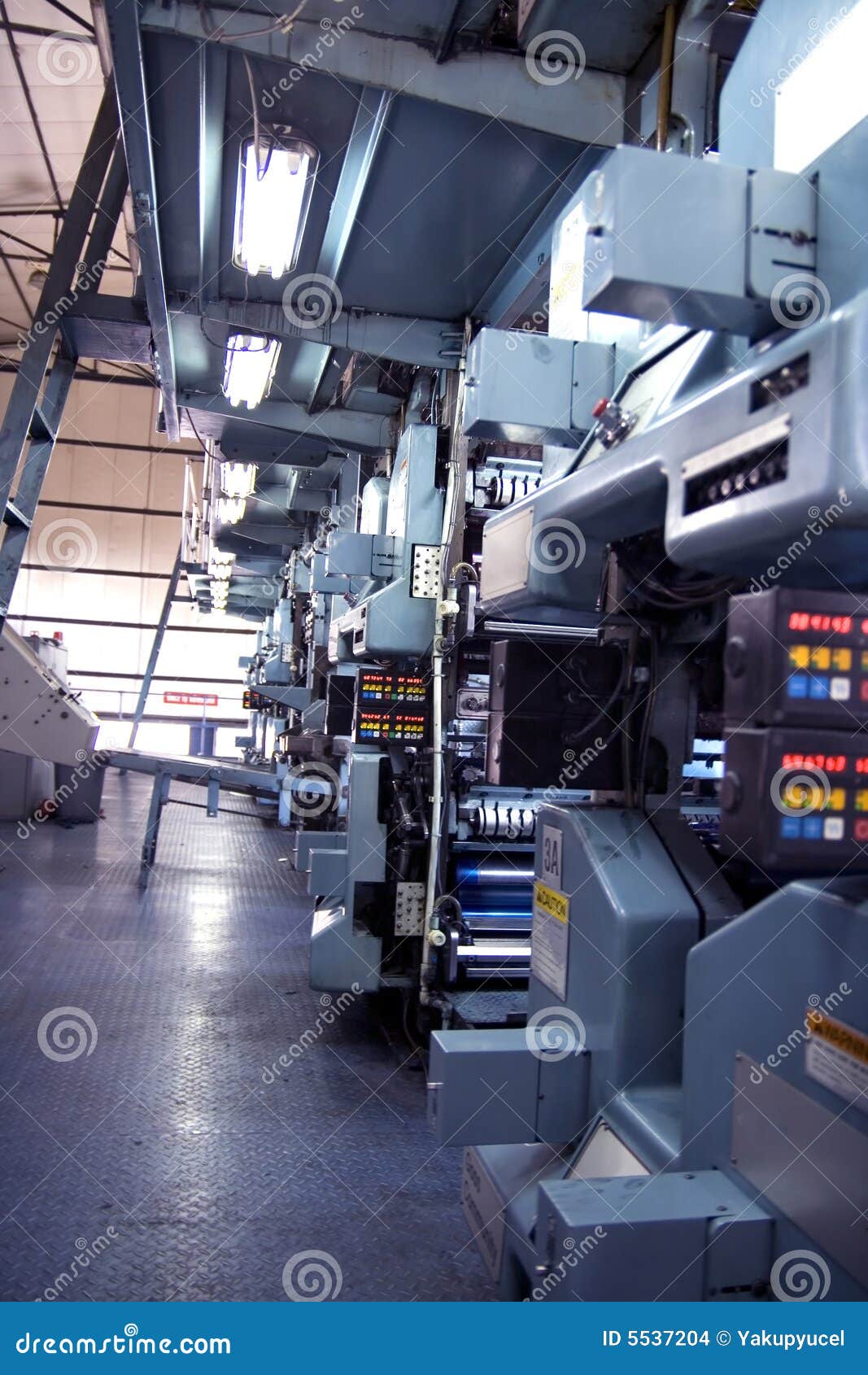 Offset machine stock photo. Image of machine, books, blanket - 5537204