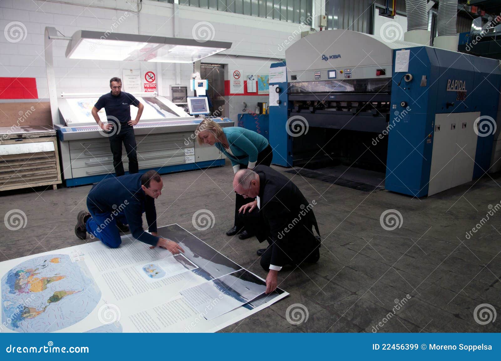 Maps Atlas Print Highway Collage Road Map Editorial Photo ...