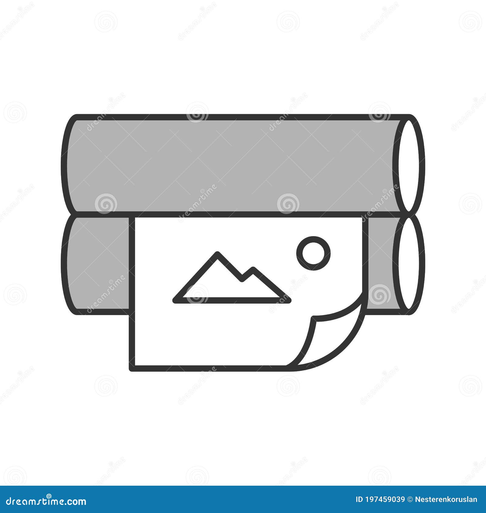 Offset Icon Vector Isolated On White Background, Logo Concept Of ...