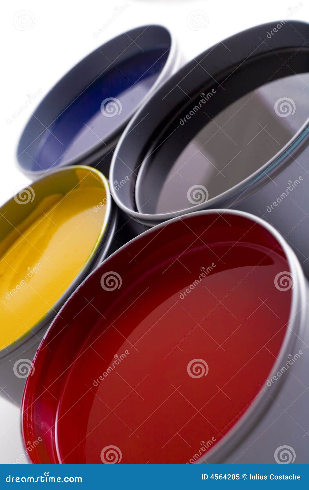 Offset printing ink stock image. Image of artistic, blue - 4564205