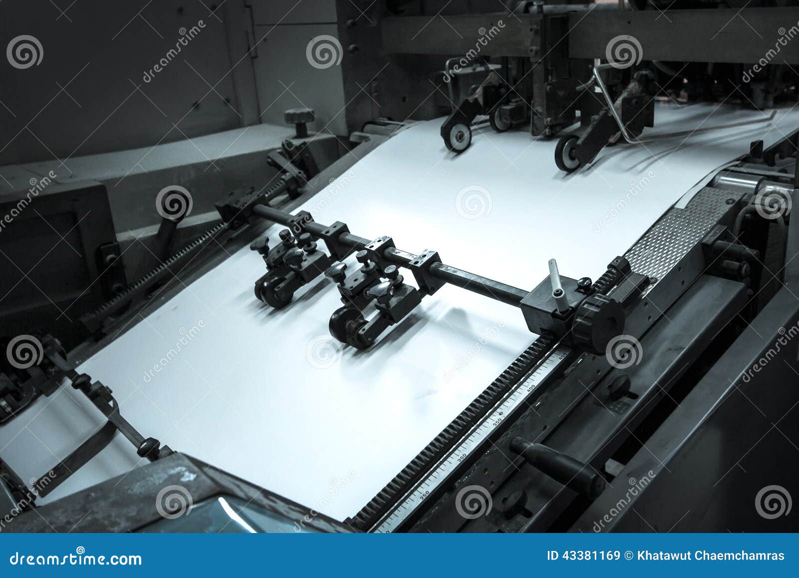 Offset printing process stock image. Image of object - 43381169