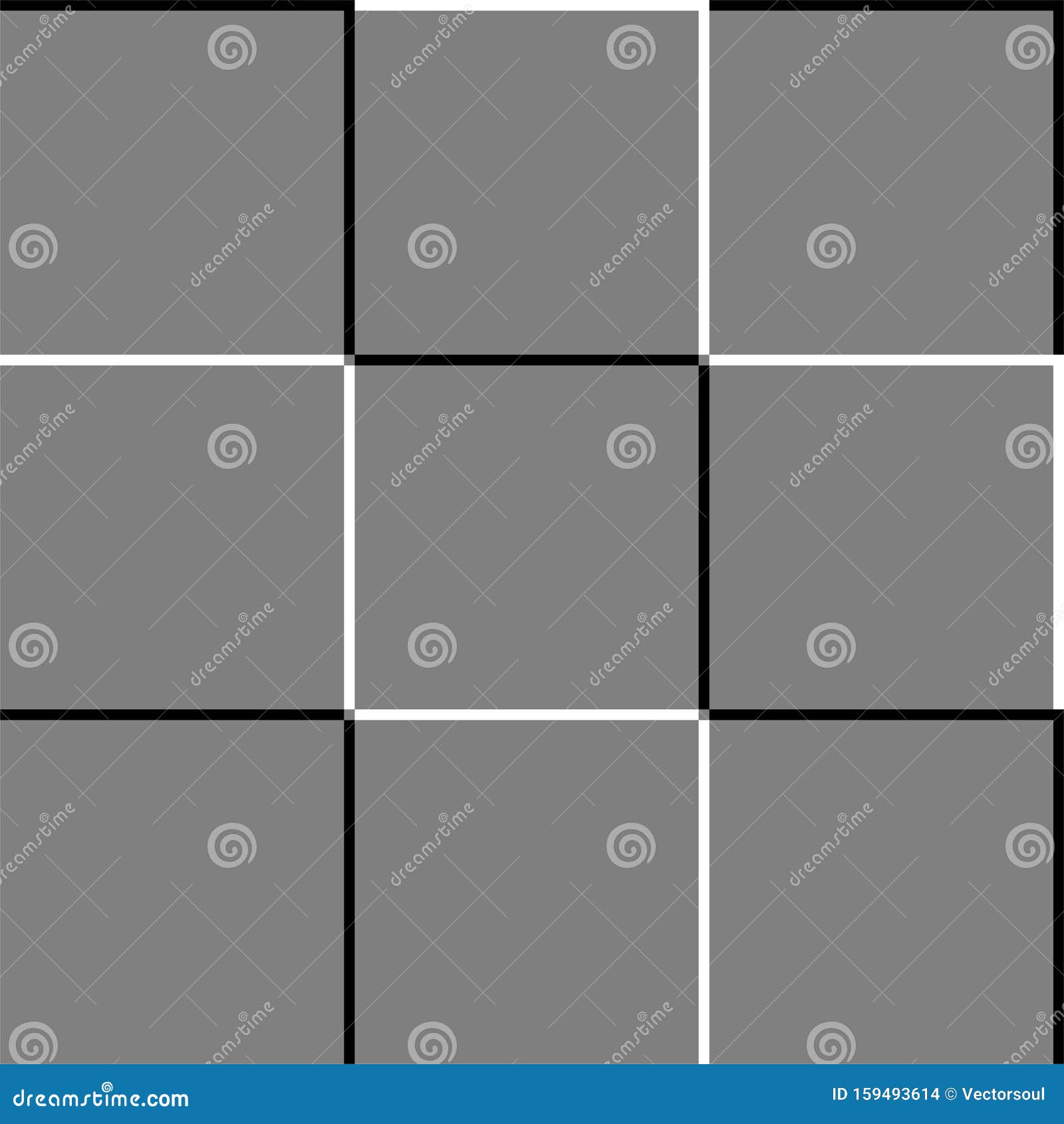 Offset Squares Seamless Geometric Pattern. Emboss, Indent Squares ...