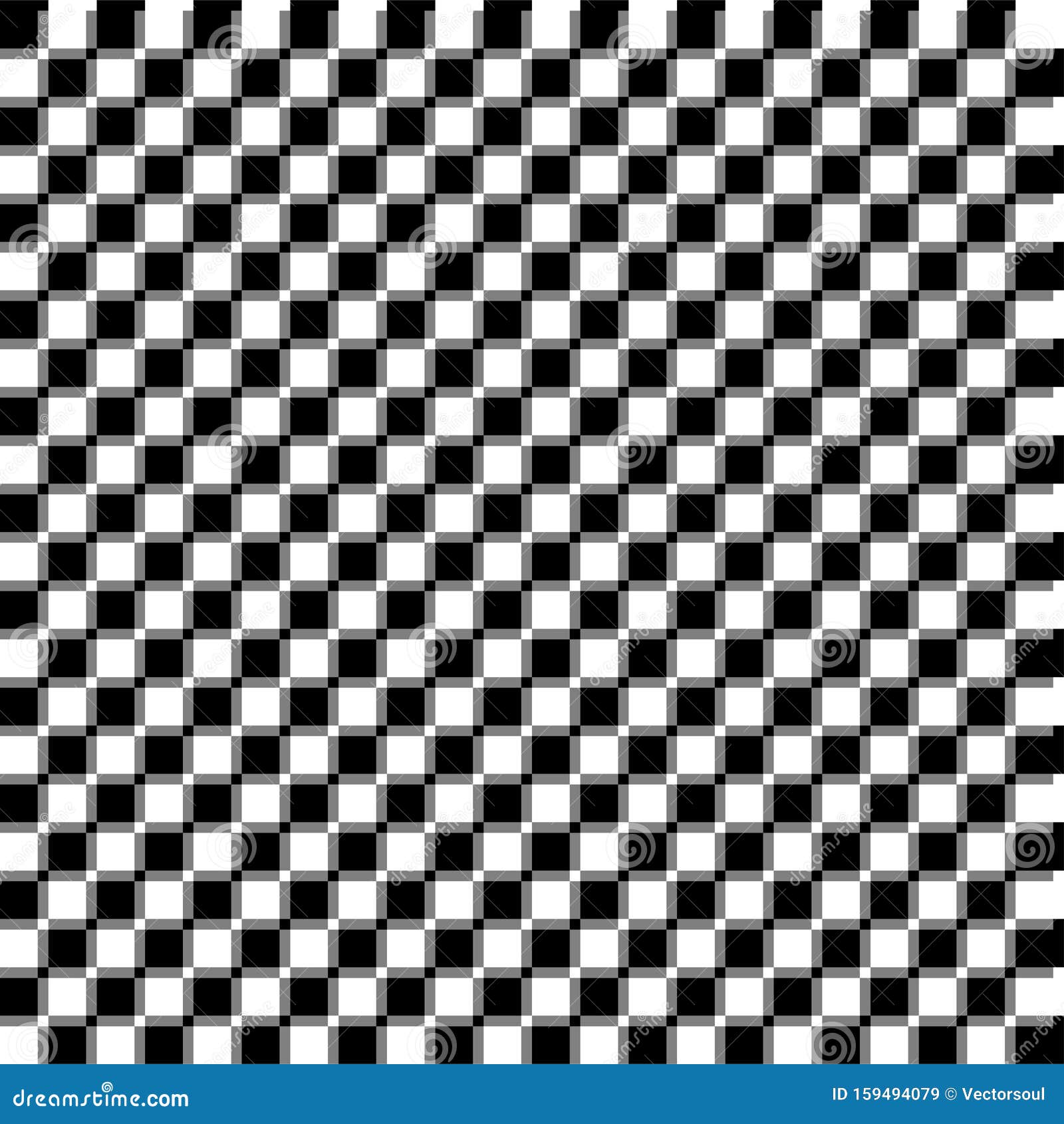 Offset Squares Seamless Geometric Pattern. Emboss, Indent Squares ...