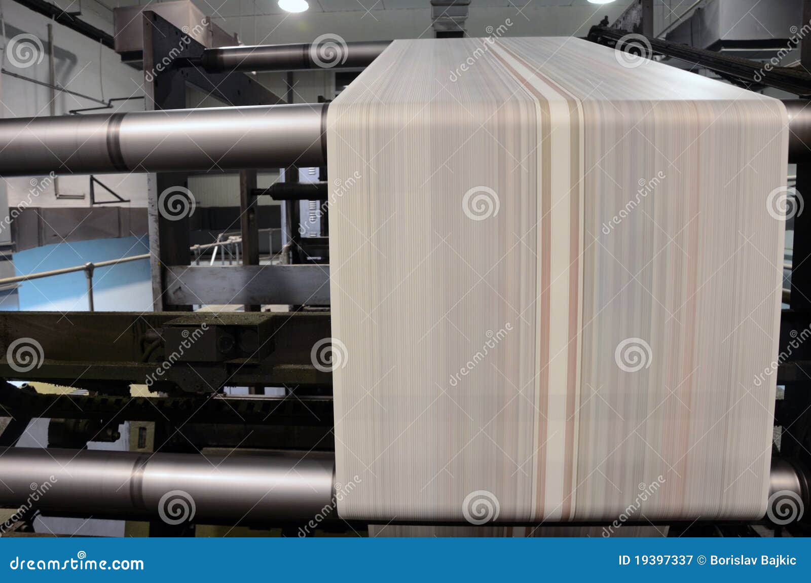 Offset trend printing stock image. Image of blur, factory - 19397337
