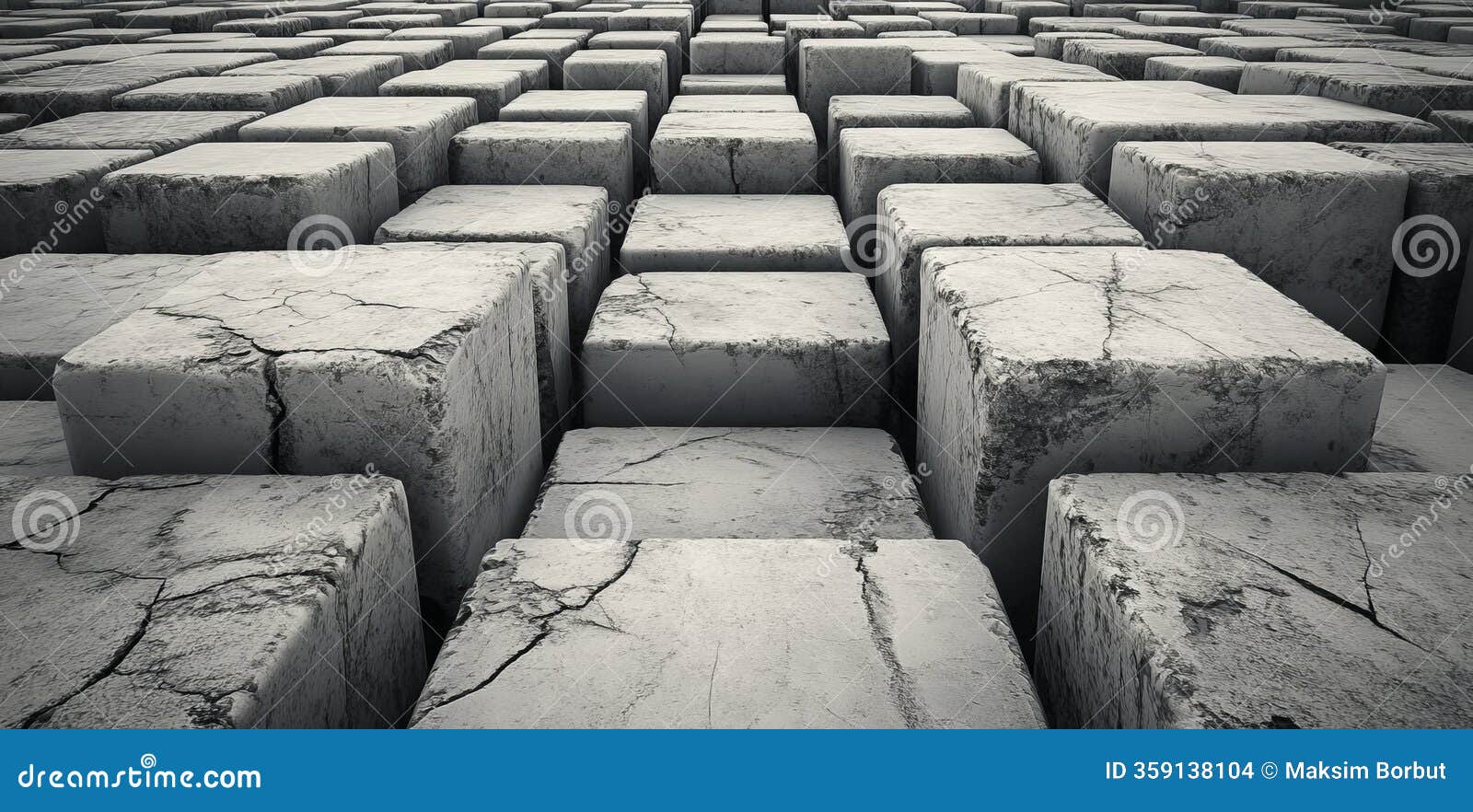 Offset White Cube Box Design As Background Wallpaper Banner Texture ...