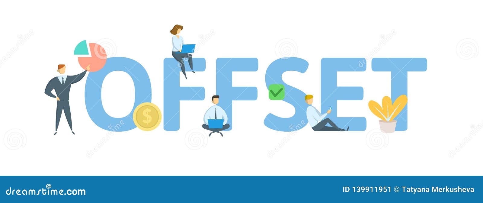 Offset Concept Vector Linear Icon Isolated On Transparent Background ...