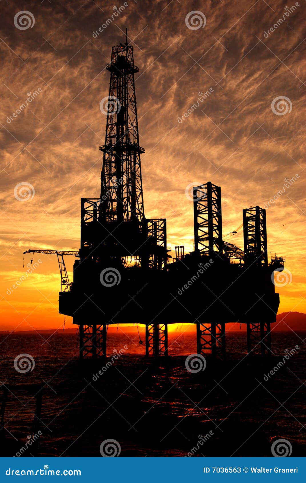 Offshore stock image. Image of industry, platform, industries - 7036563