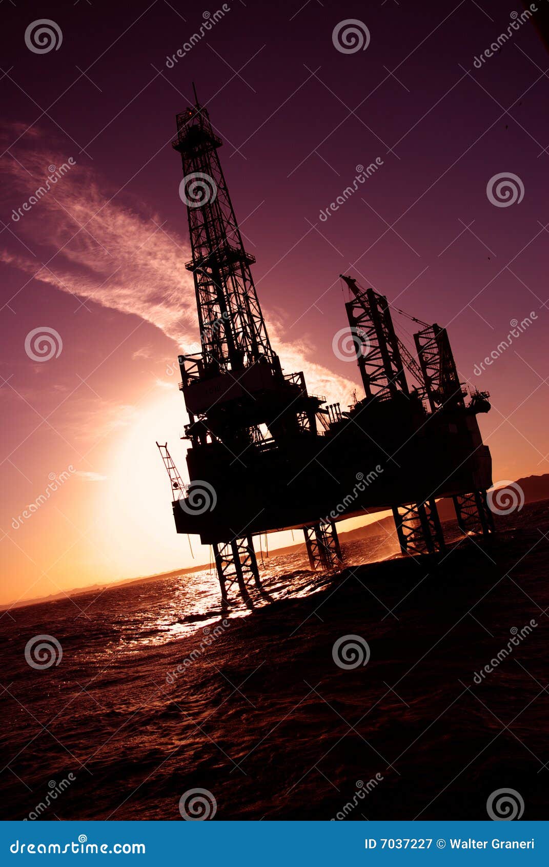 Offshore stock image. Image of shadow, egypt, diver, petroleum - 7037227