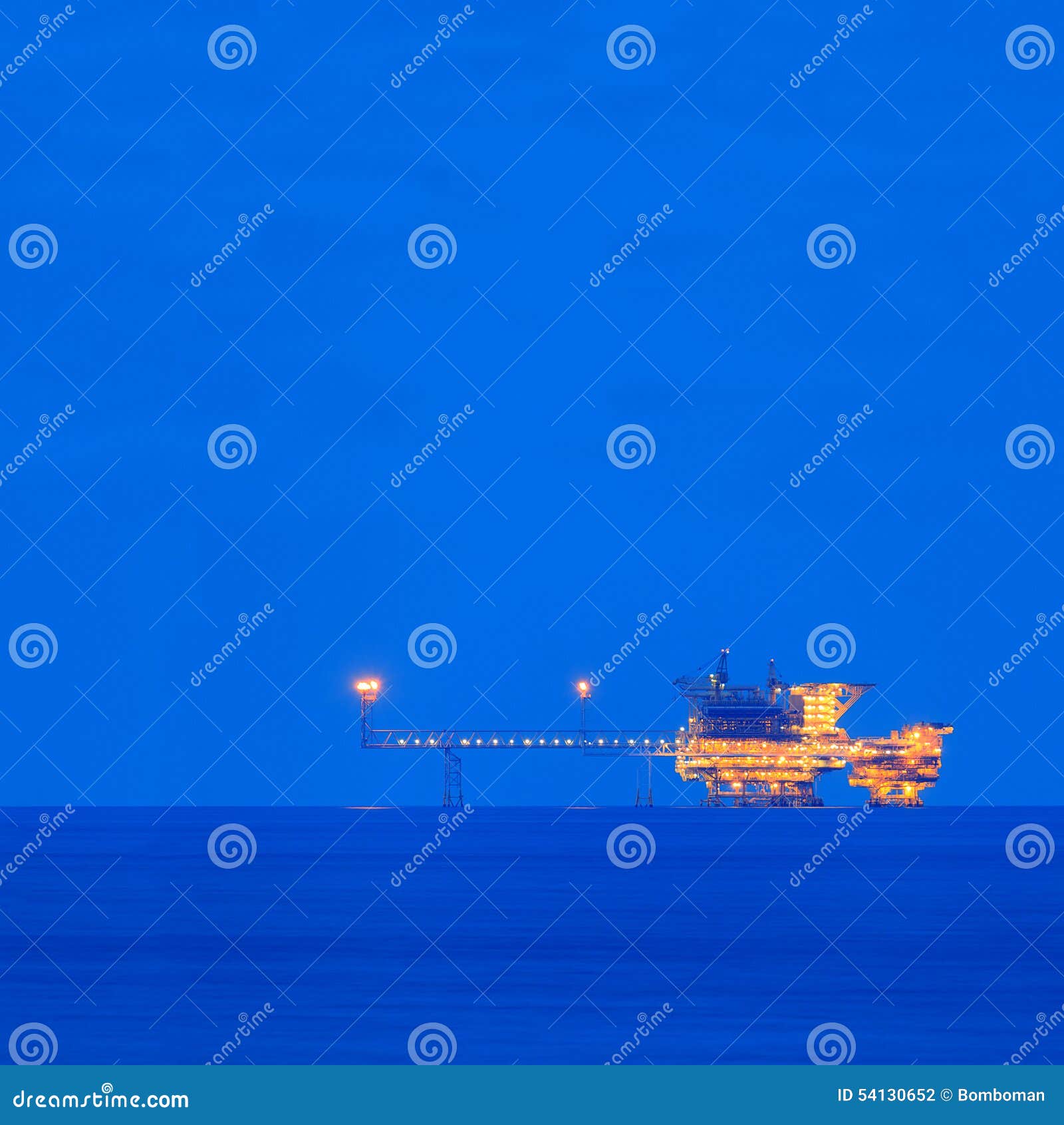 Offshore Central Processing Production Platforms For Oil And Gas