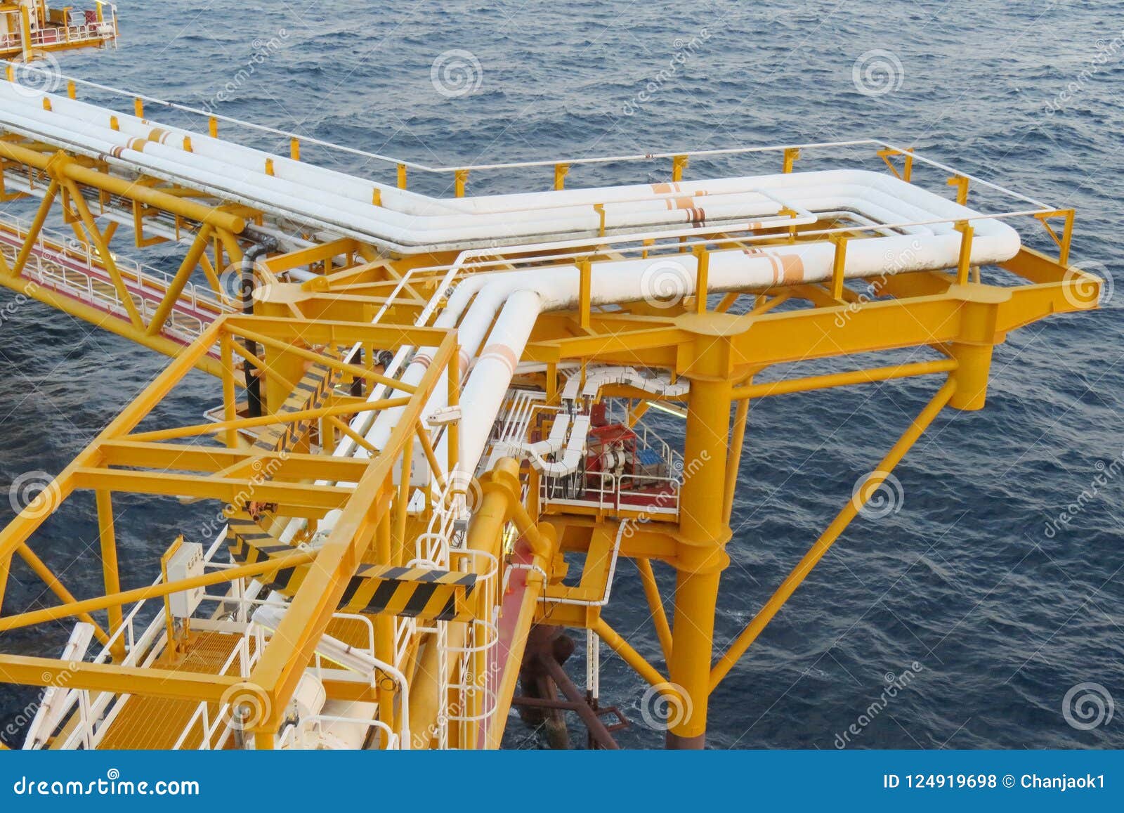 Offshore Construction Platform for Production Oil and Gas, Oil and Gas ...