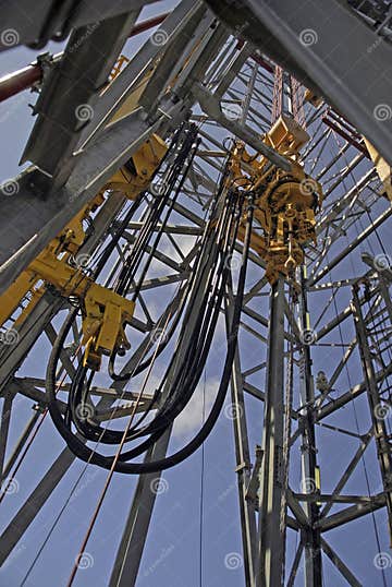 Offshore Drilling Derrick stock image. Image of structure - 3125301