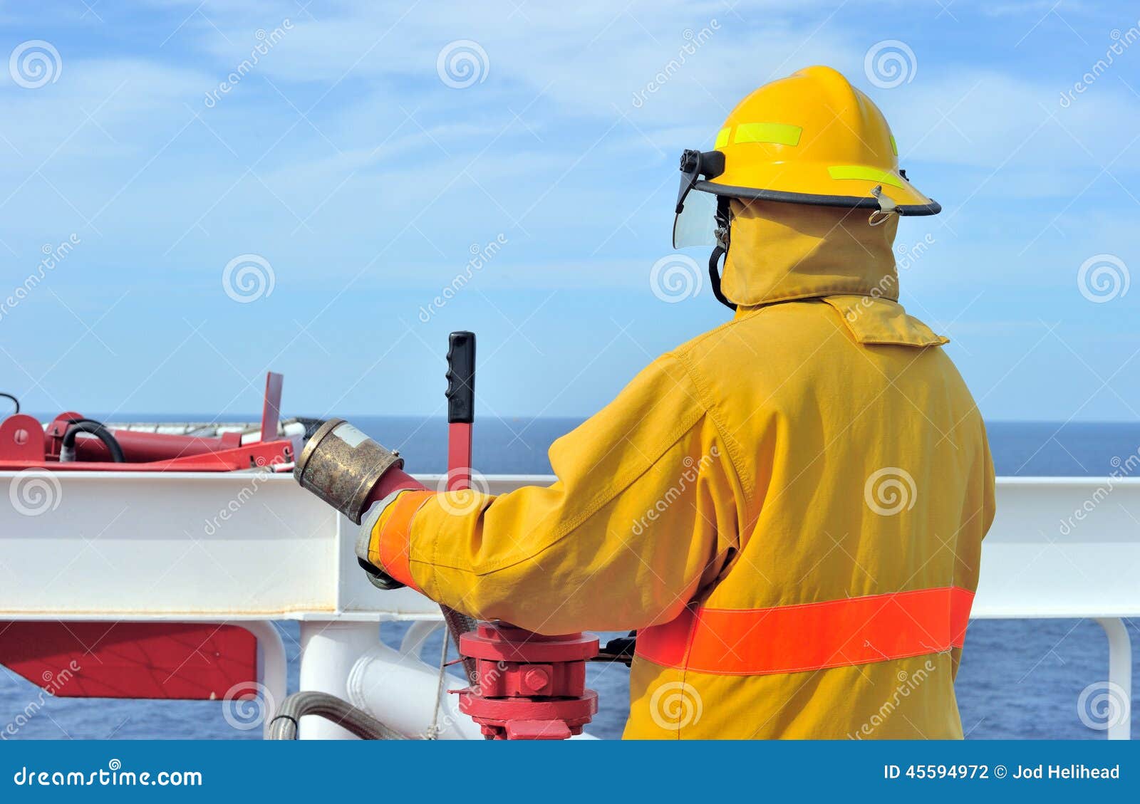 The offshore fireguard stock photo. Image of fire, hazard - 45594972