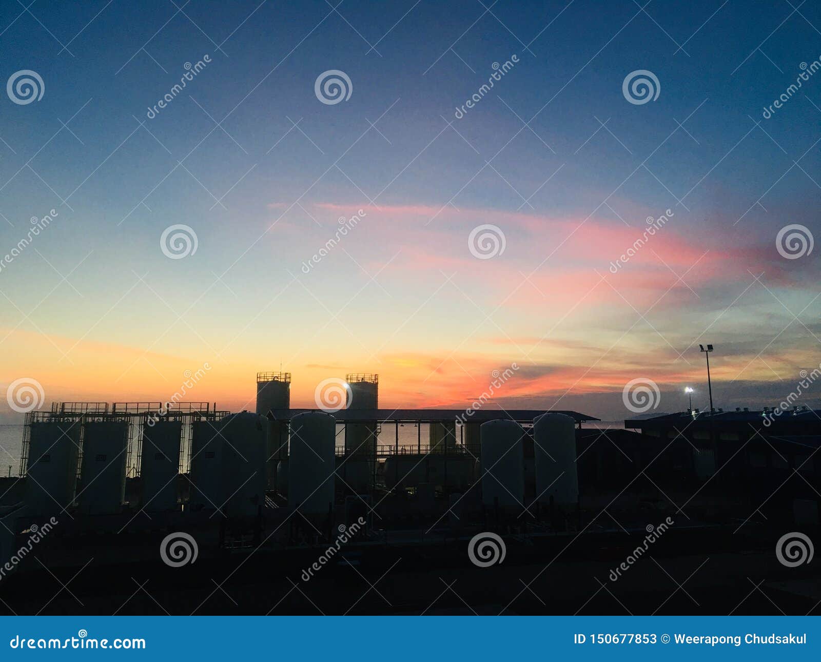 Offshore life stock image. Image of onshore, life, colorsky - 150677853