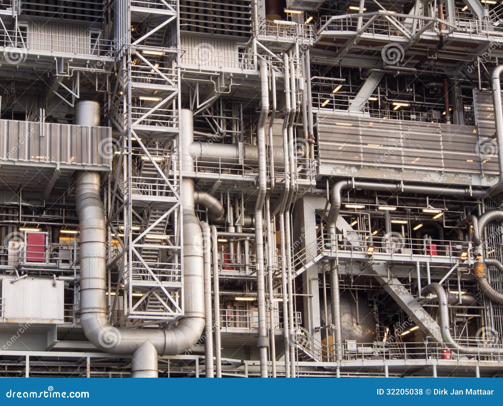 Offshore platform stock photo. Image of piping, petroleum - 32205038