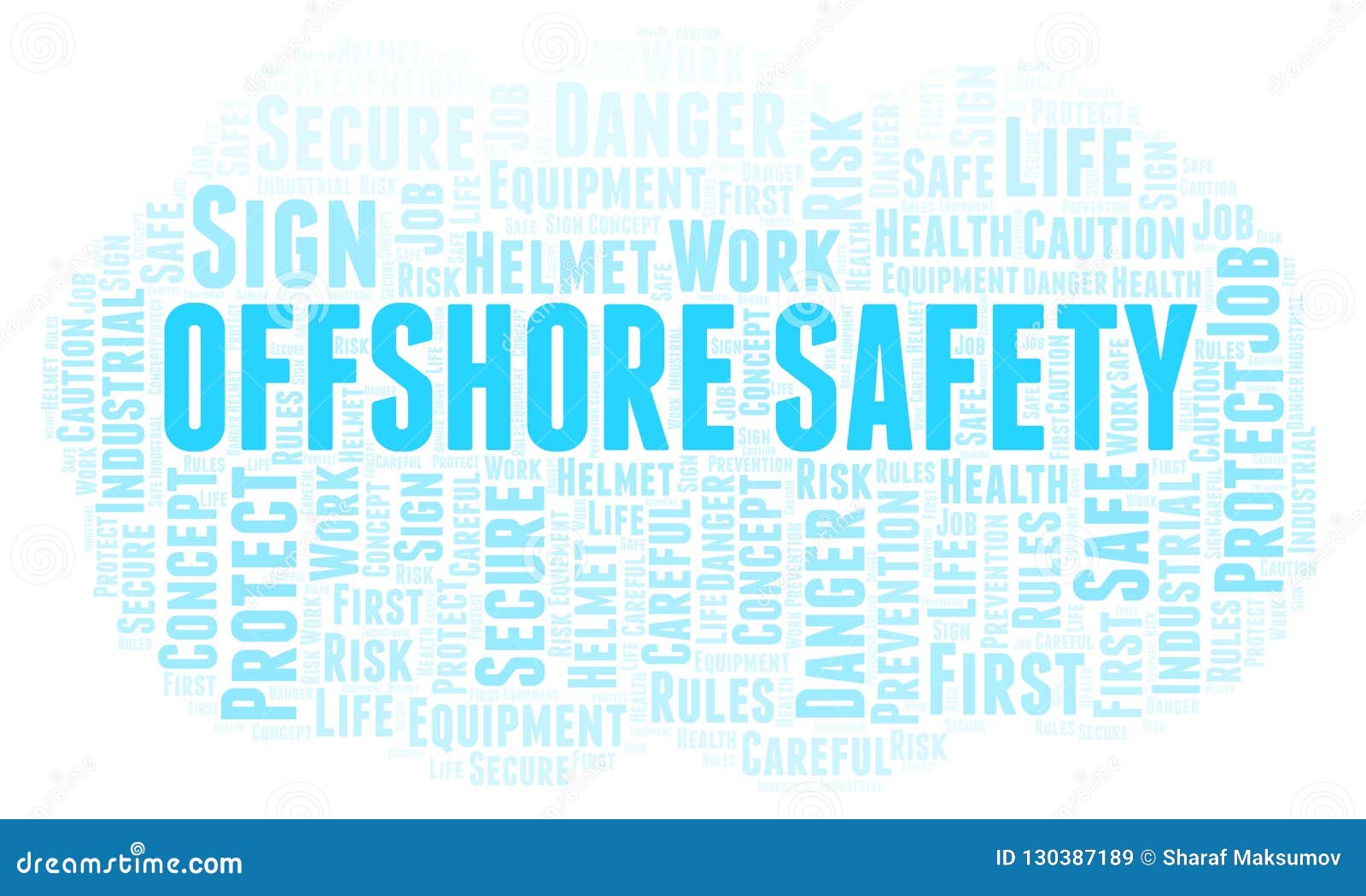 Offshore Rig With Big Typography Text Movie Poster Style Cartoon Vector ...
