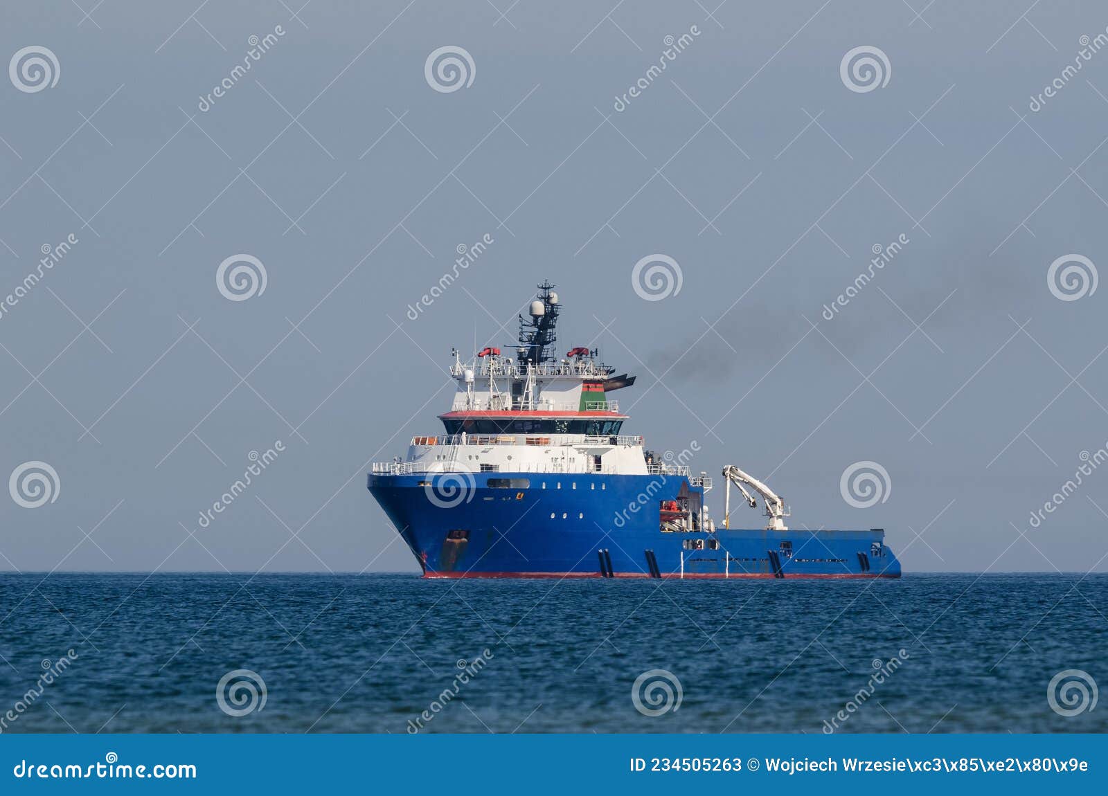 OFFSHORE SHIP stock image. Image of country, vessel - 234505263