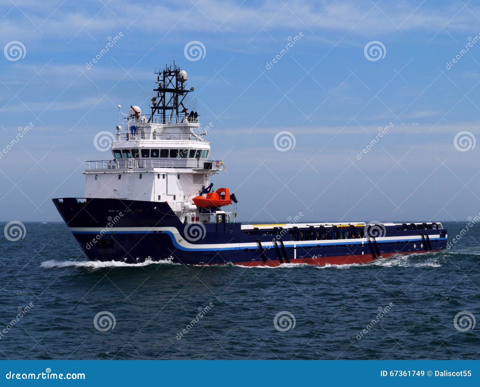 Offshore Supply Ship H stock image. Image of offshore - 67361749