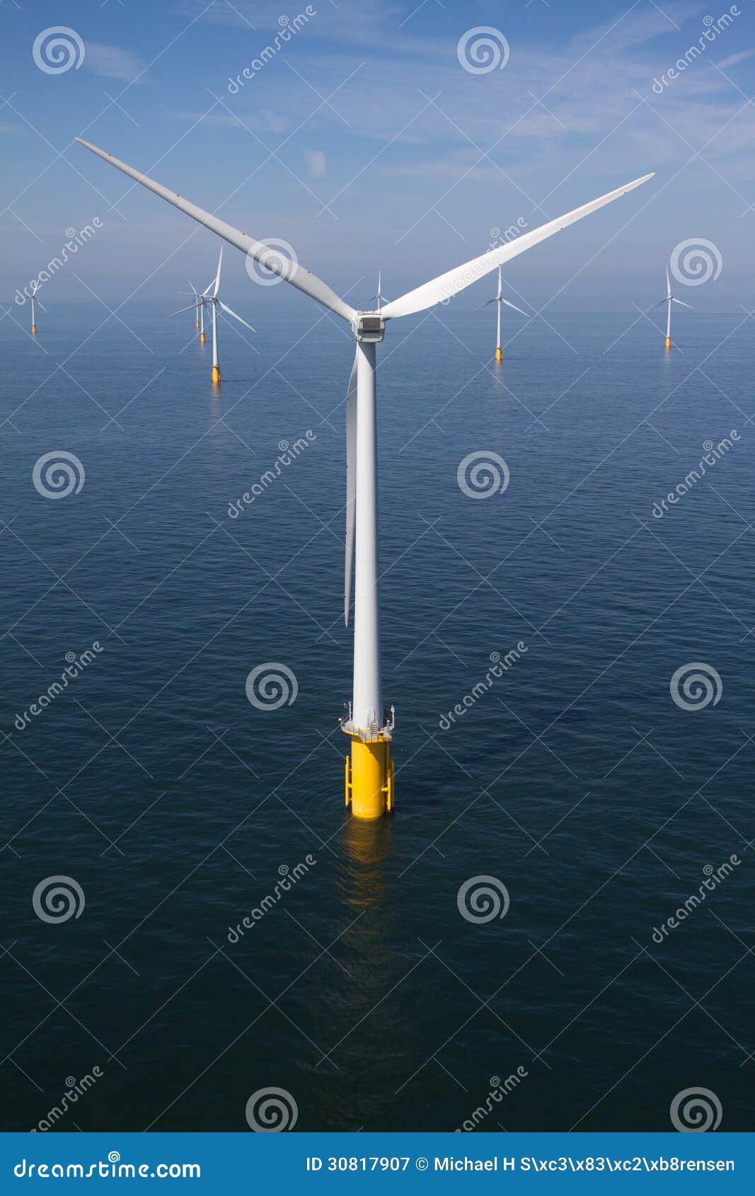 Offshore Turbine Royalty-Free Stock Photography | CartoonDealer.com ...