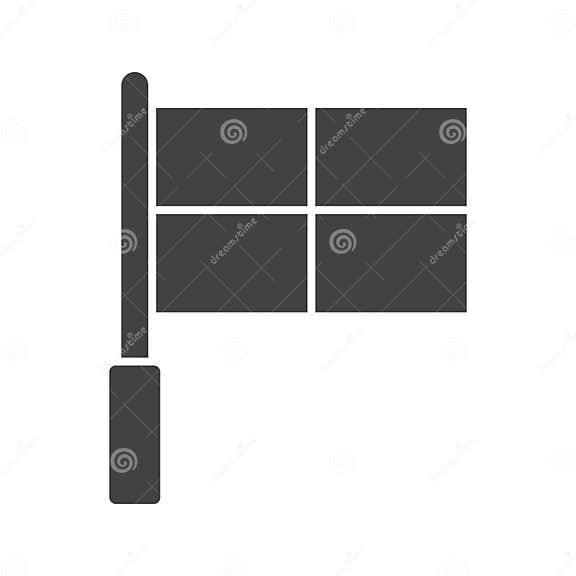 Offside Flag Icon Vector Image. Stock Vector - Illustration of player ...