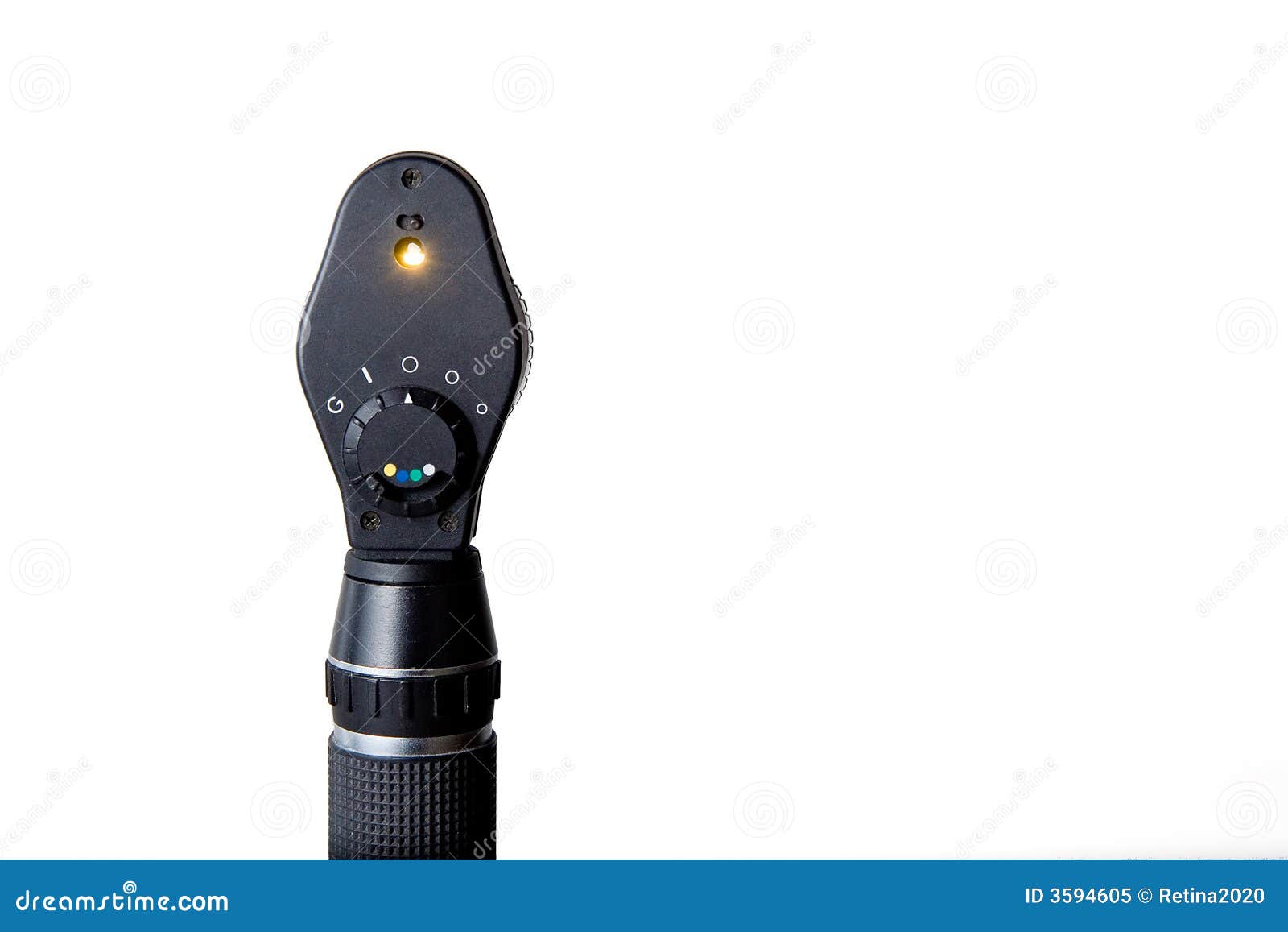 Oftalmoscopio Para El Examen De Ojo Imagen de archivo - Imagen de salud ...