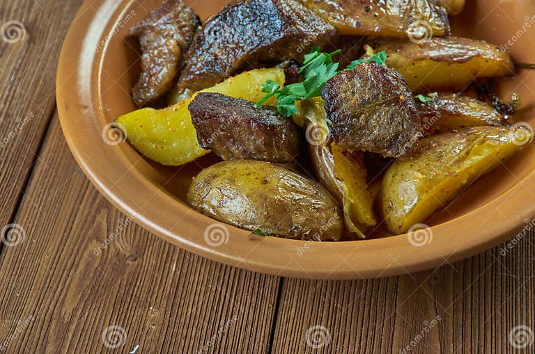 Ofto Kleftiko stock image. Image of cypriot, ethnic, olive - 87807555