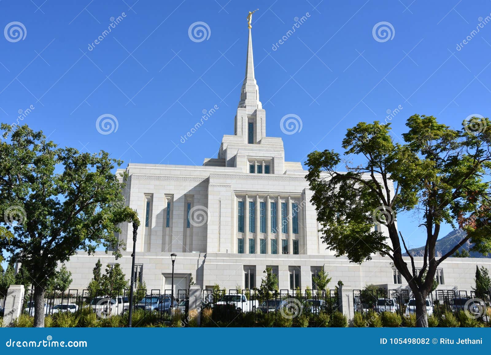 Ogden Utah Temple editorial photography. Image of salt - 105498082