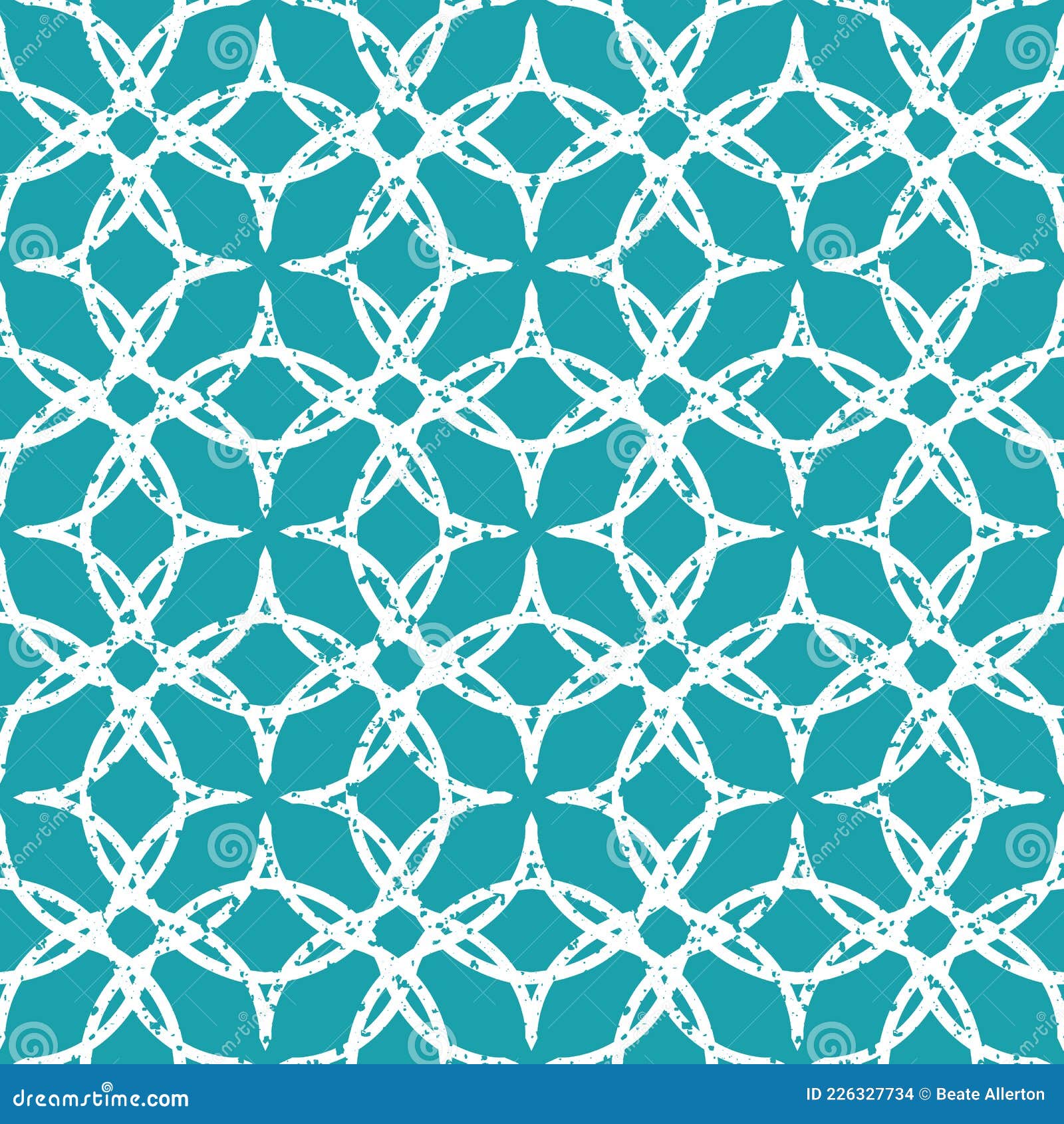 Ogee Style Seamless Vector Pattern Background. Oriental Medieval ...