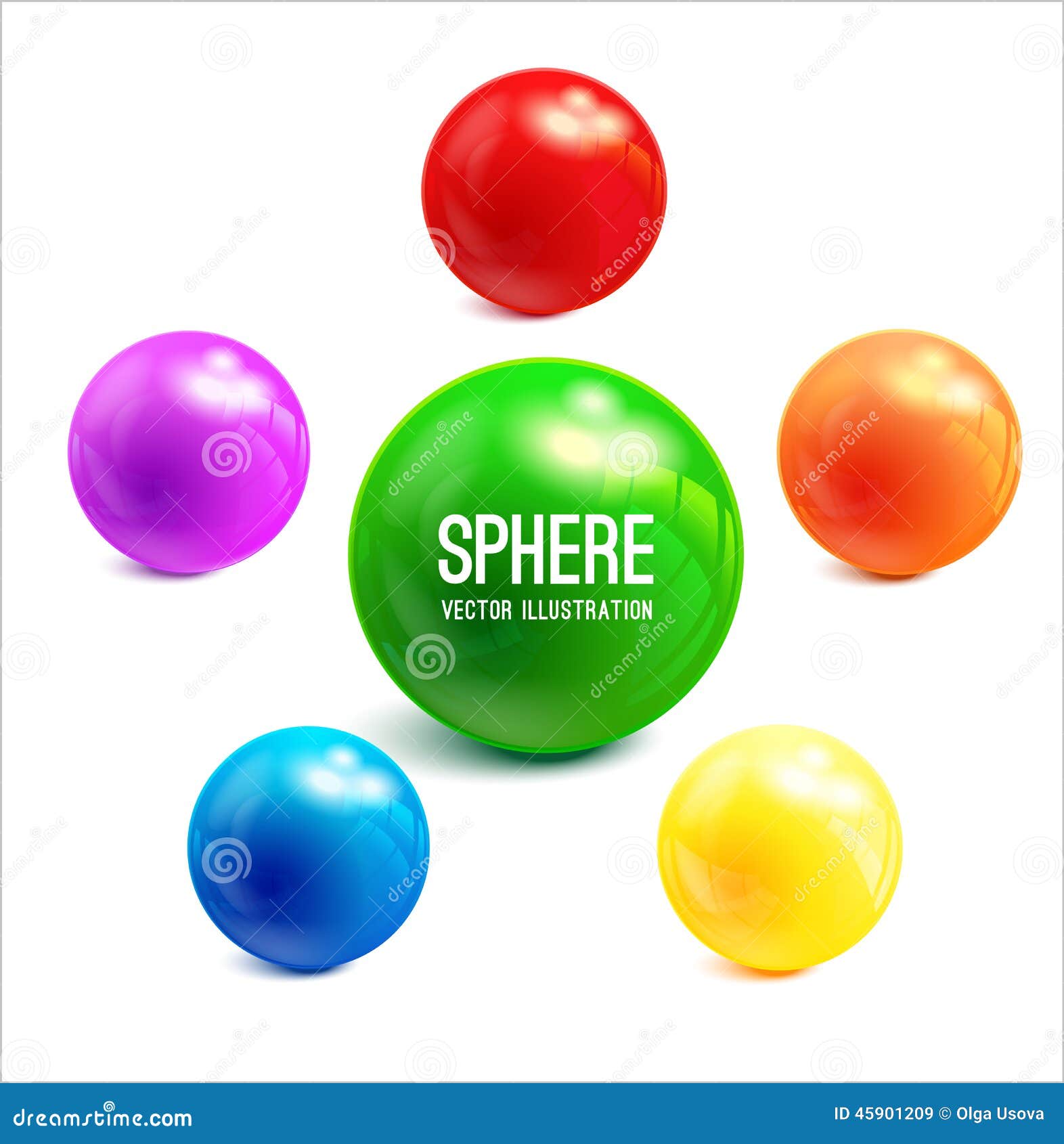 Oggetto Di Vettore Della Sfera Illustrazione di Stock - Illustrazione ...