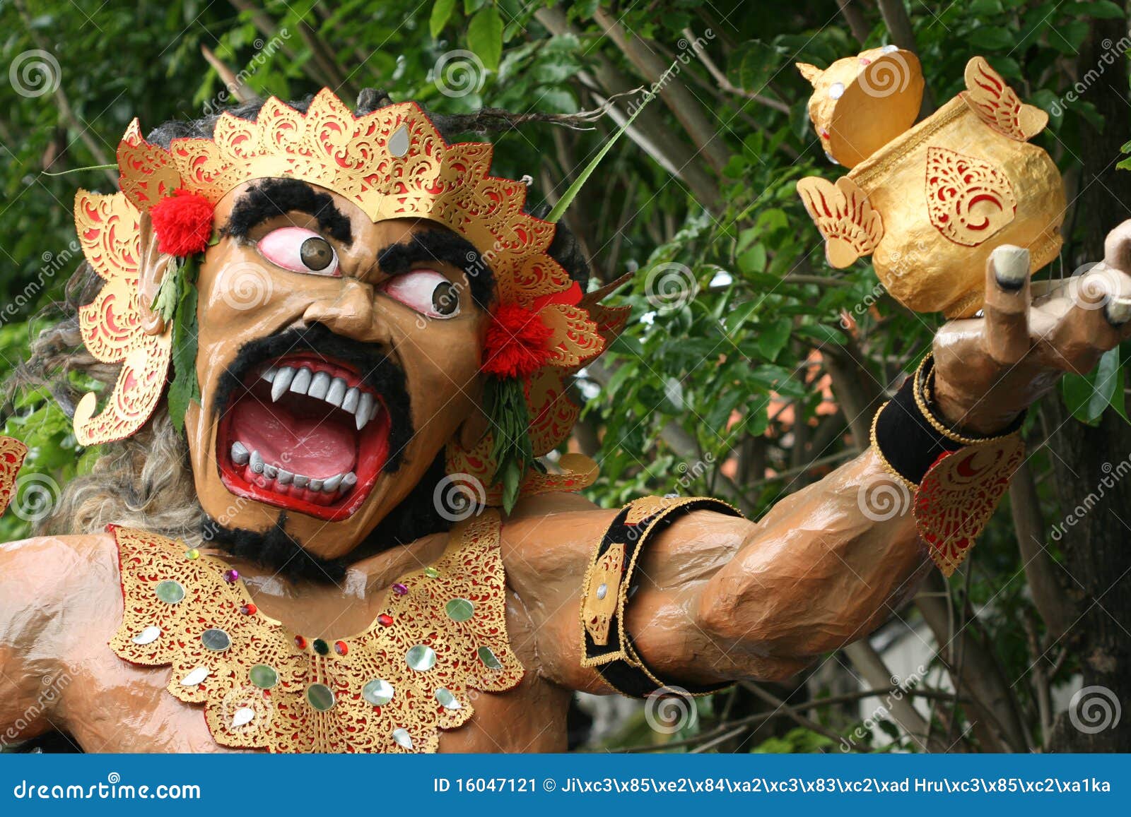 Ogoh-ogoh stock image. Image of bali, year, indonesia - 16047121