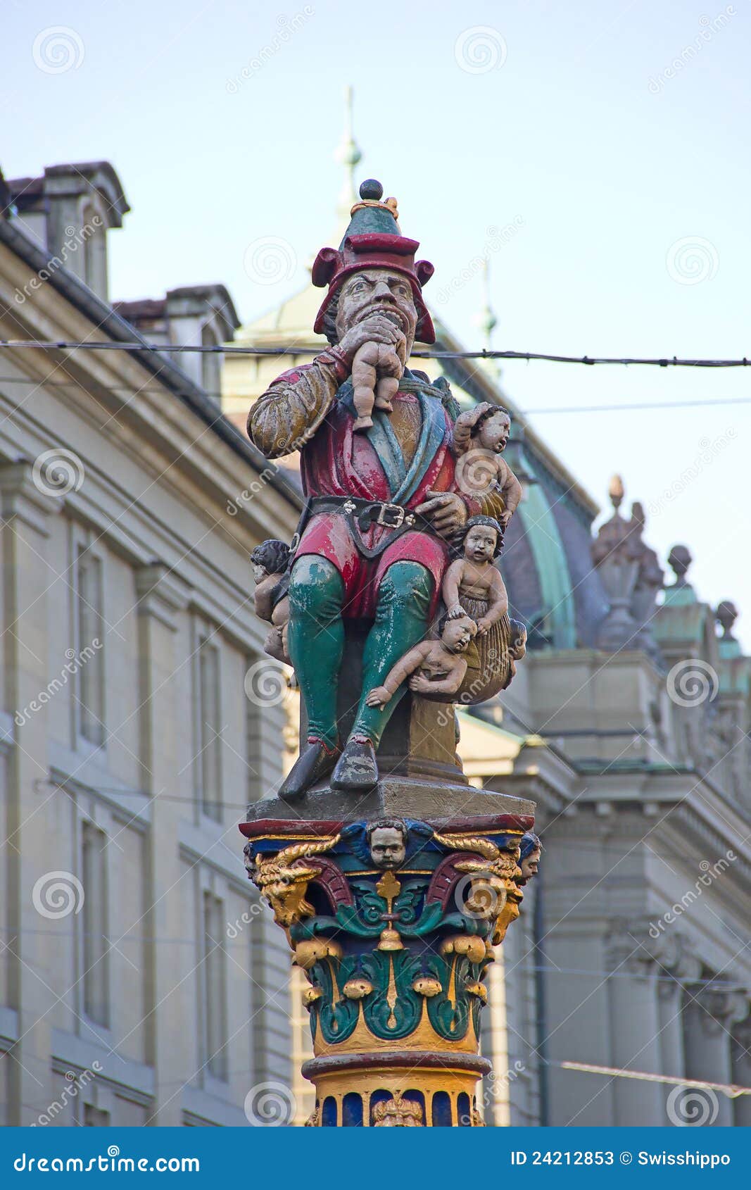 Statue Of Ogre Eating Babies Royalty-Free Stock Image | CartoonDealer ...