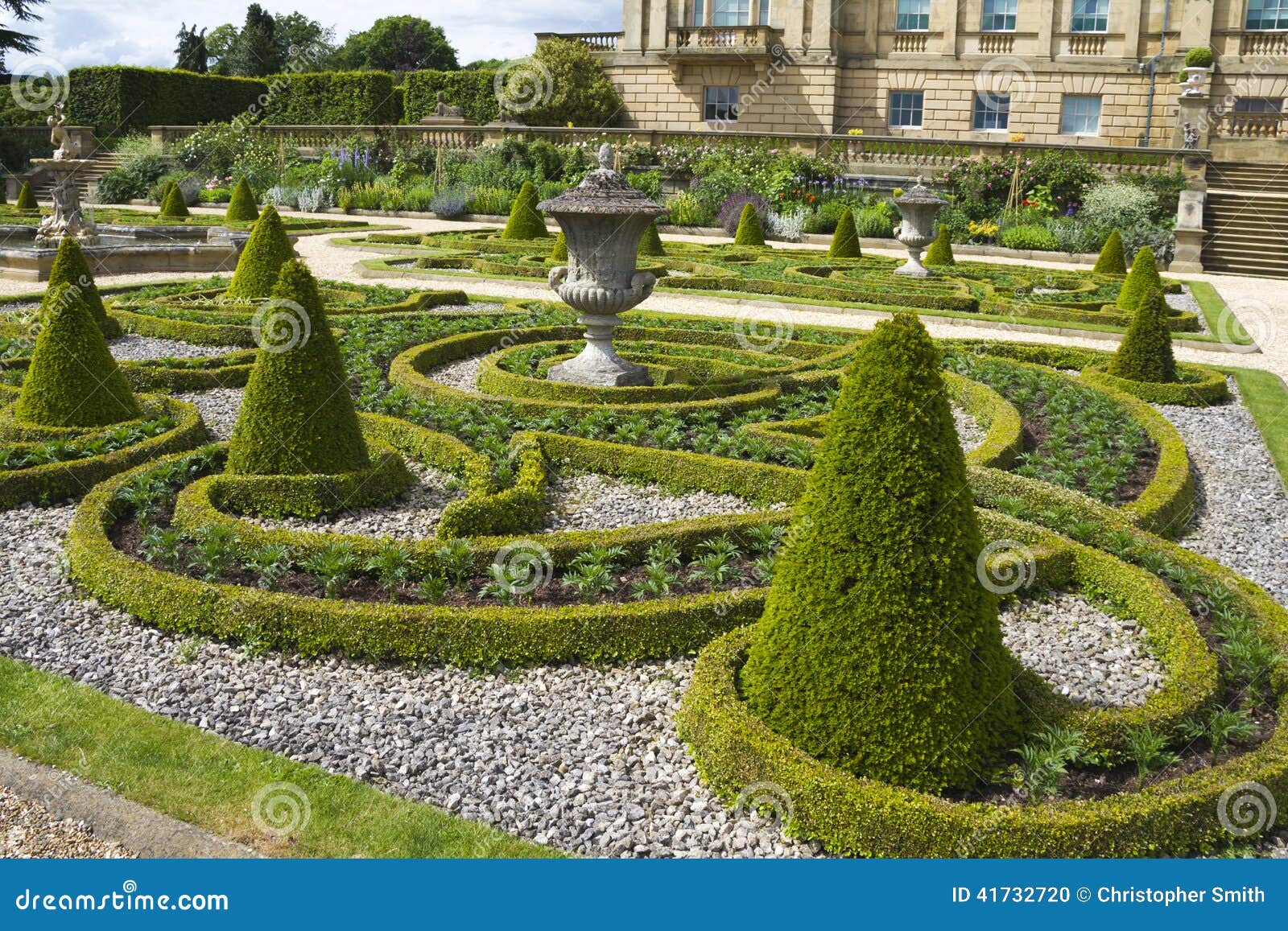Ogrody formalne zdjęcie stock. Obraz złożonej z formalny - 41732720